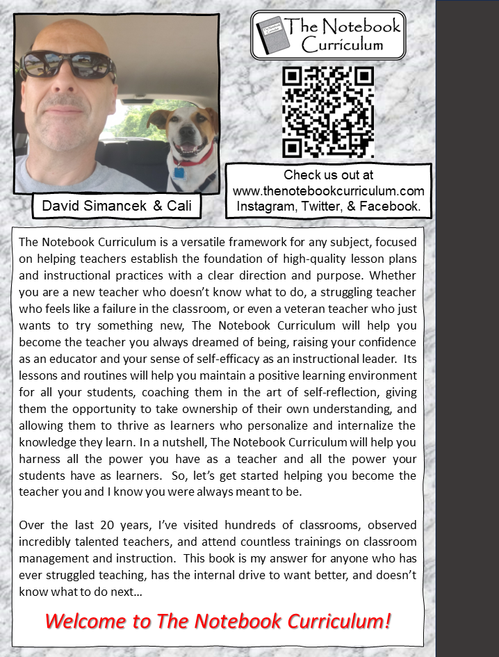 The Notebook Curriculum – Planet Earth Generic Website Template